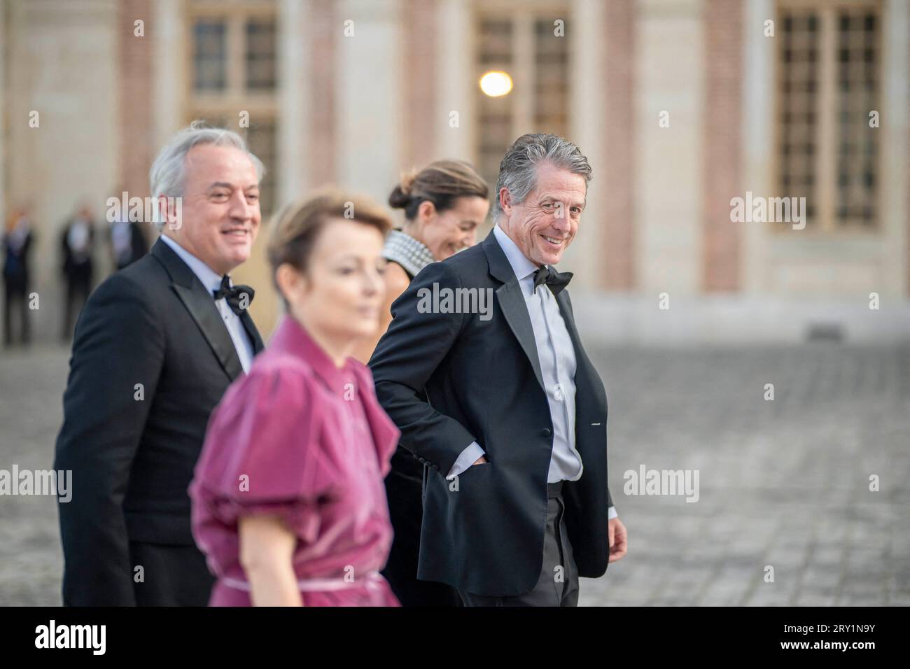 Dominique Delport and Elizabeth Kesses with Hugh Grant and Anna ...