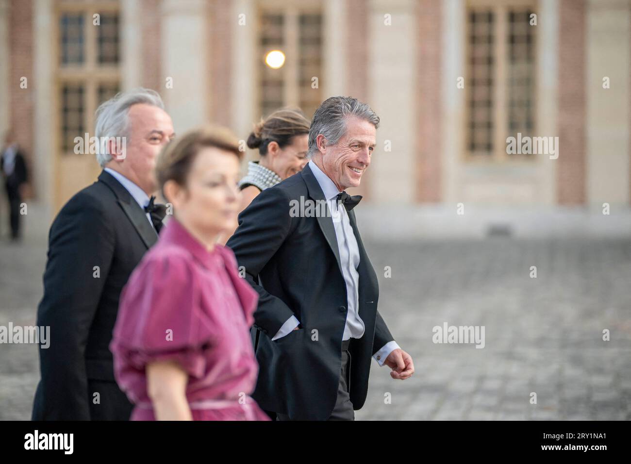 Dominique Delport and Elizabeth Kesses with Hugh Grant and Anna ...