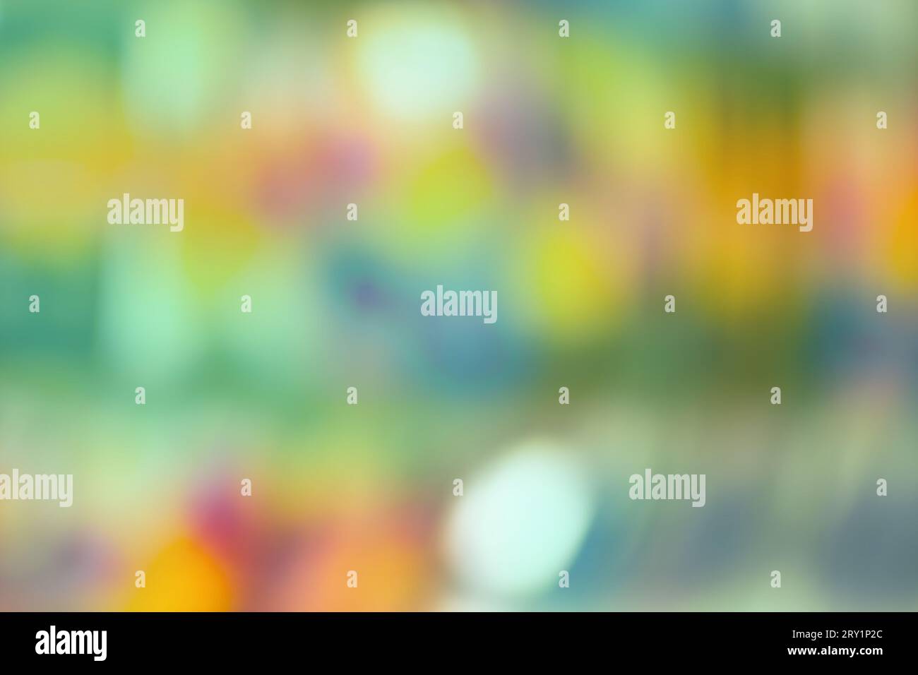 Supermarket aisle empty defocused boke motion background. Blurry effect ...