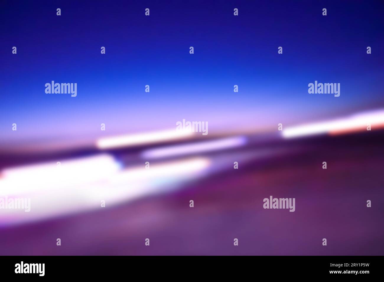 Abstract colorful blur bokeh night city life. City blur view cityscape ...