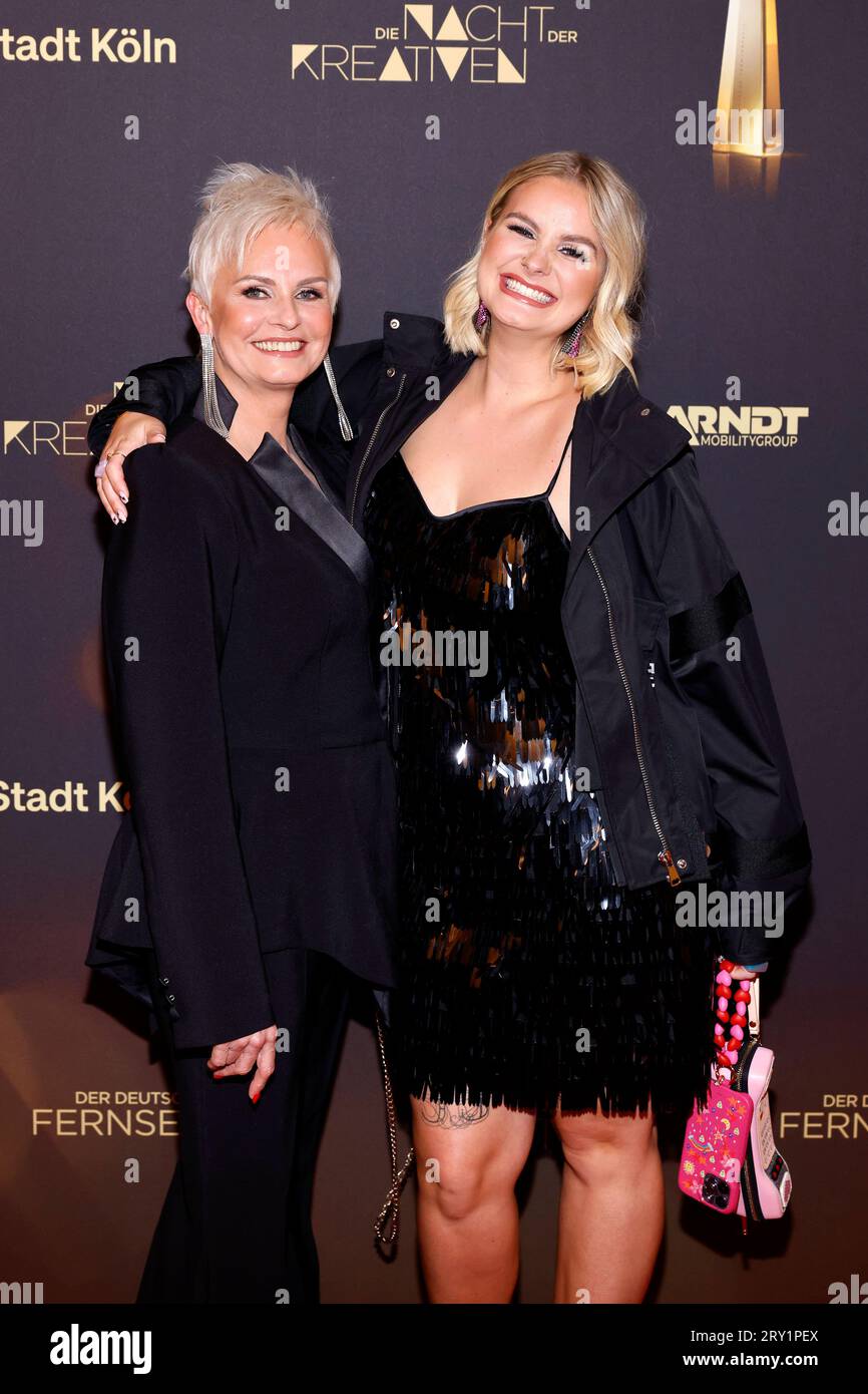 Designerin Katia Convents und Tochter und Model Catharina Convents r ...