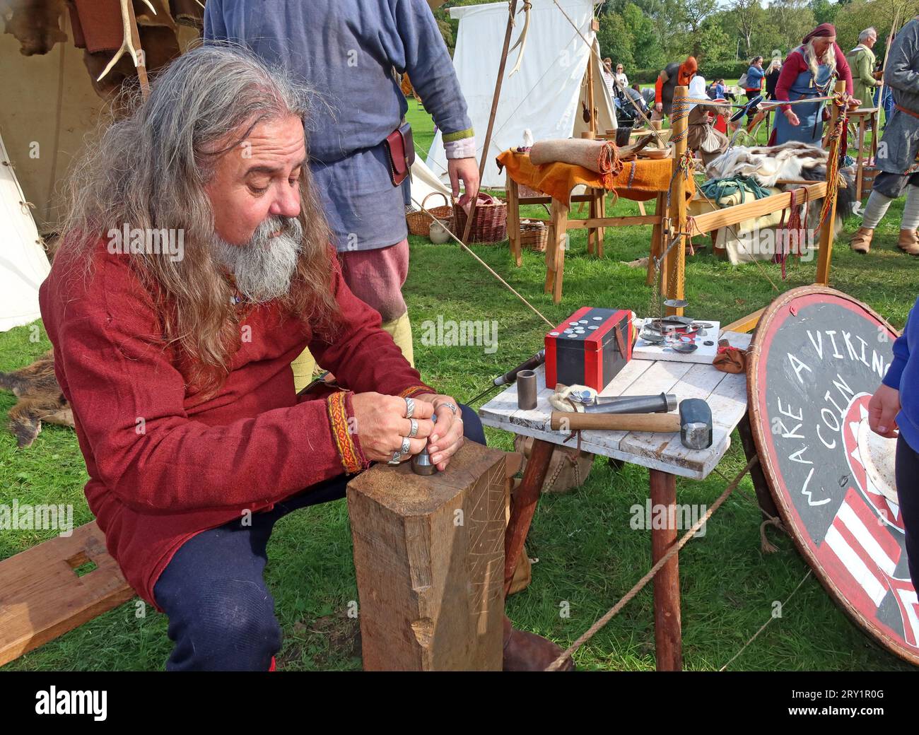 Wirhalh Skip Felagr Vikings at the Thelwall 1100 years festival 9-24th ...
