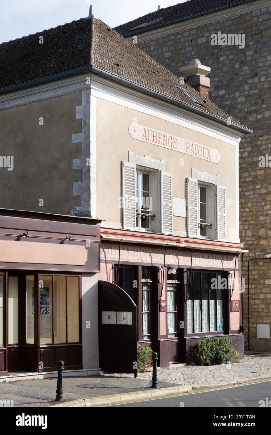 Auberge Ravoux known as the House of Van Gogh in Auvers -sur-Oise ...