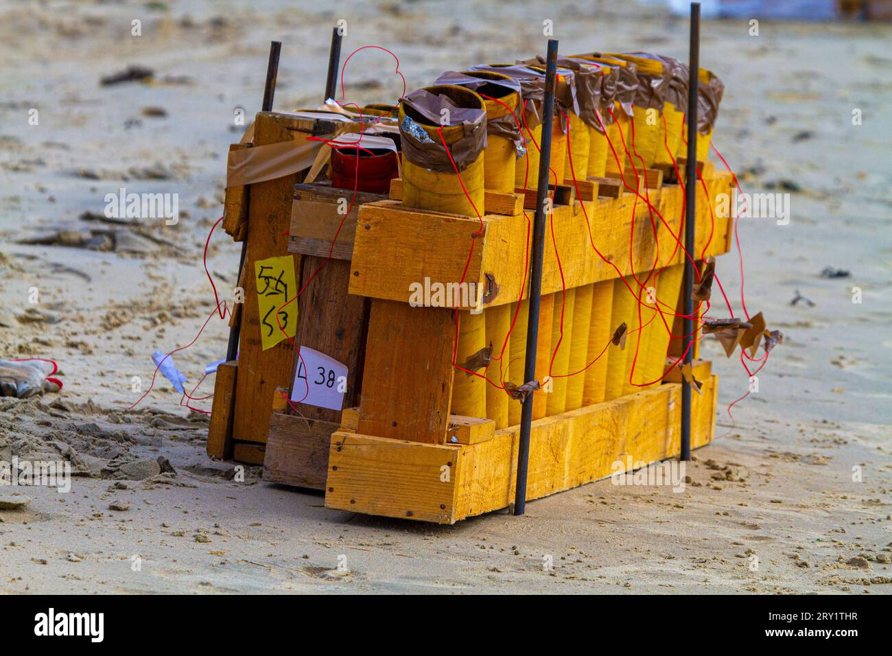 Prepared fireworks hi-res stock photography and images - Alamy