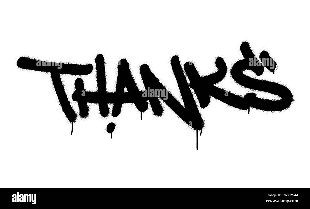Thanks design Black and White Stock Photos & Images - Alamy