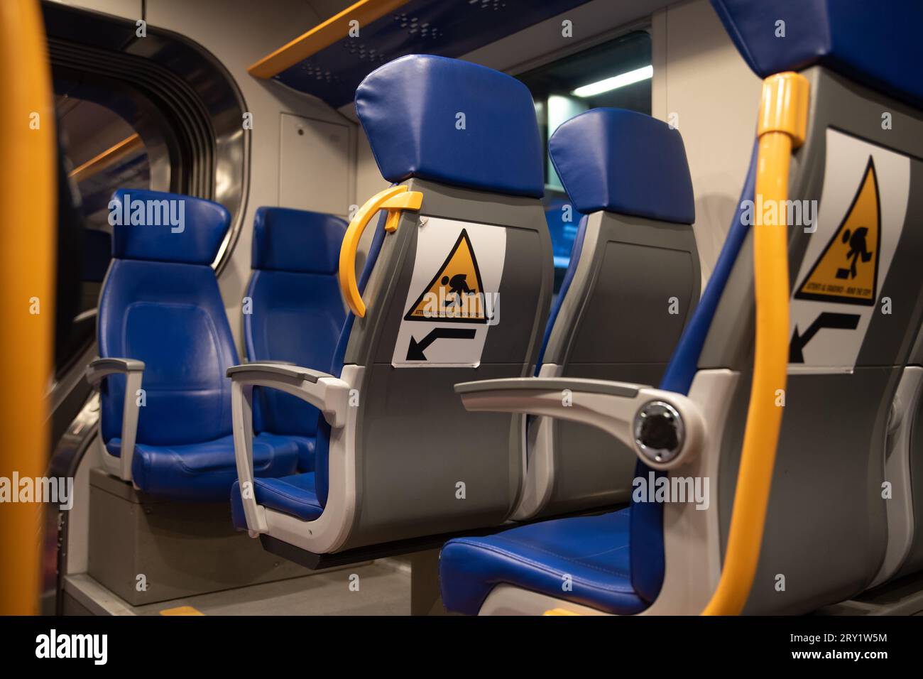 December 20, 2022 in Rome, Italy: Passenger Seats On The Leonardo ...