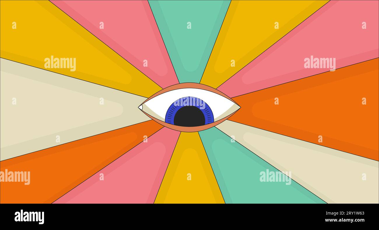 Retro eye hi-res stock photography and images - Alamy