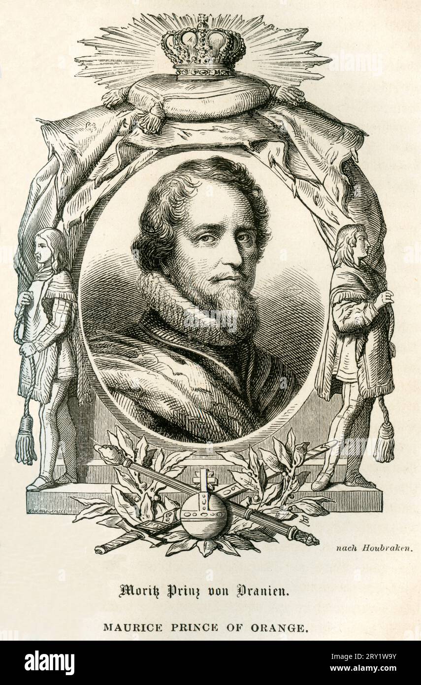Europa Niederlande Den Haag Moritz Prinz Von Oranien