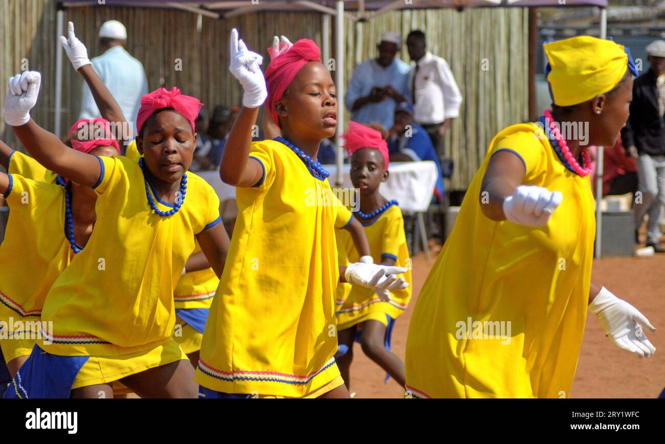 An African community observes the ages old ritual of summoning the ...