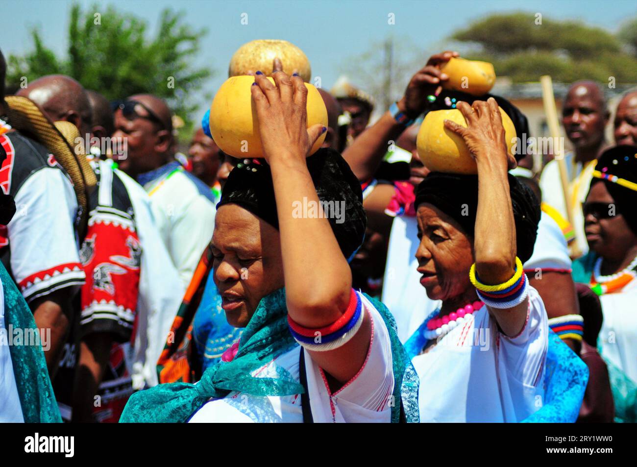 An African community observes the ages old ritual of summoning the ...