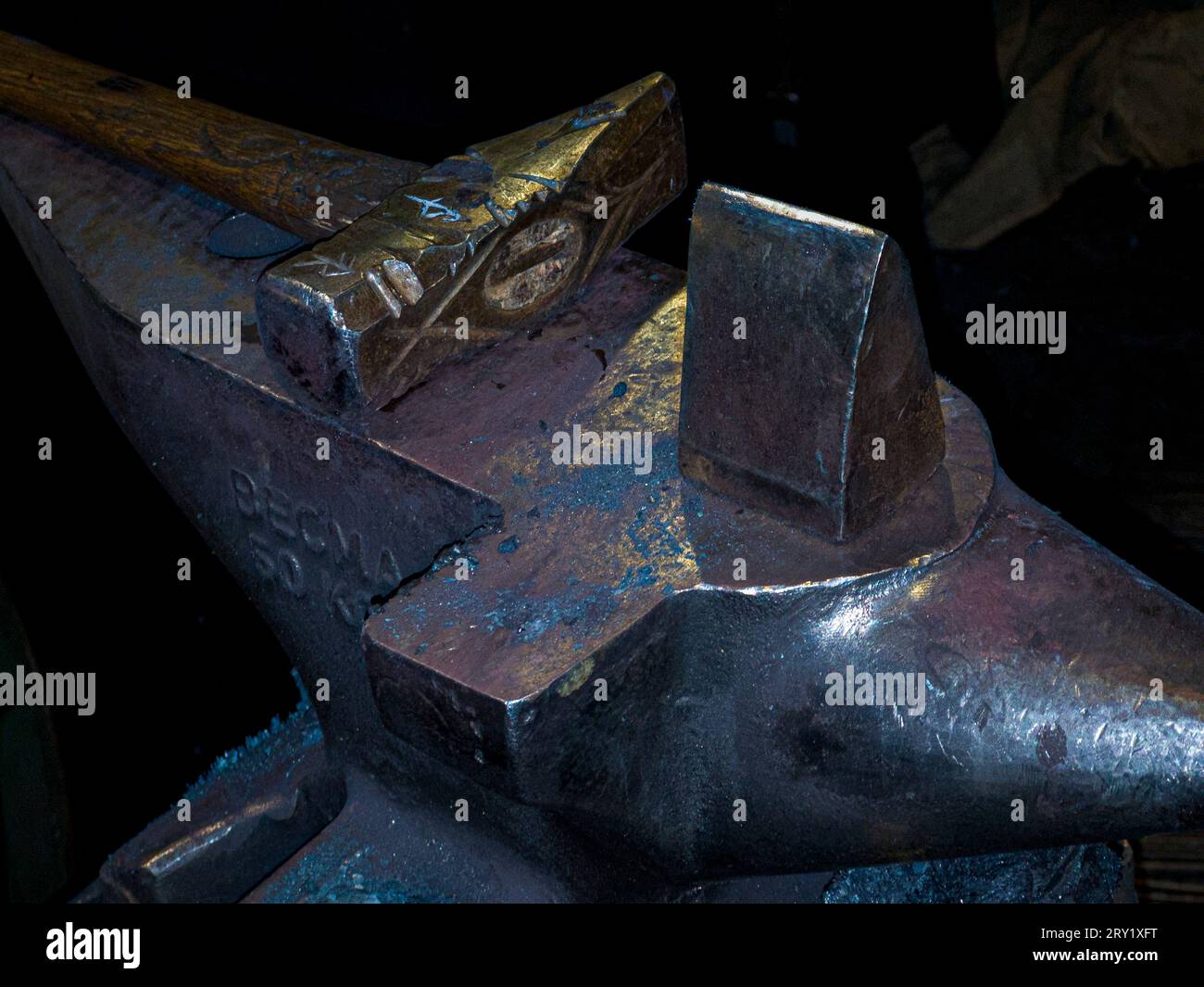 Craftsman metal sheet hammer hi-res stock photography and images - Alamy