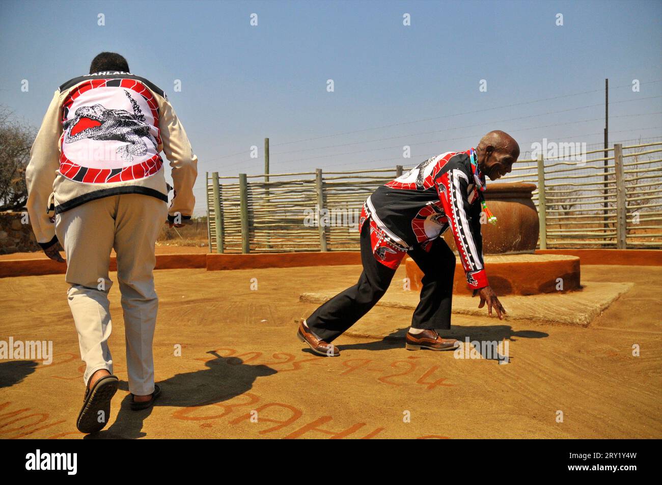 An African community observes the ages old ritual of summoning the ...