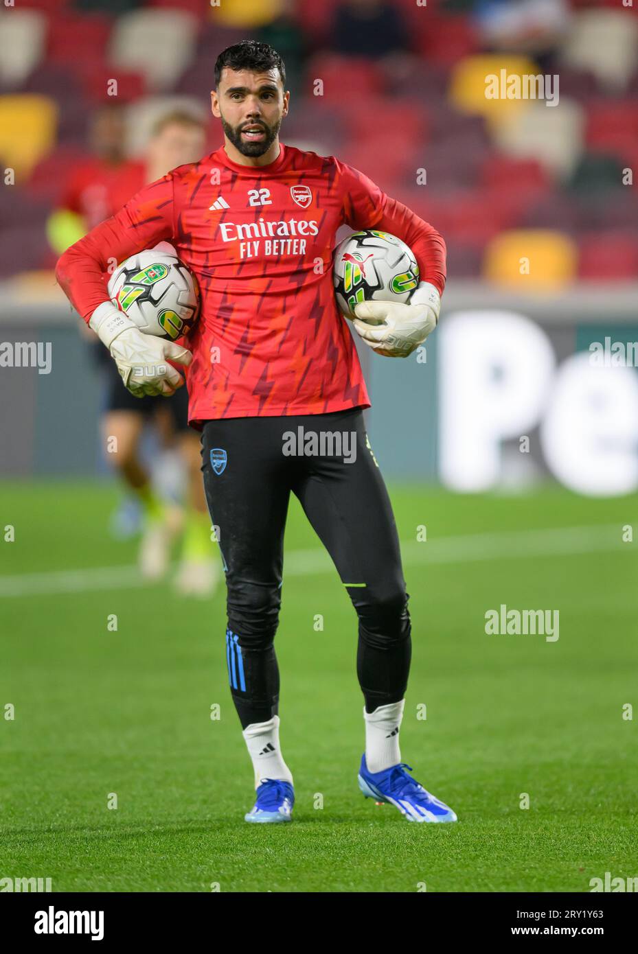 David raya 2023 arsenal hi-res stock photography and images - Alamy