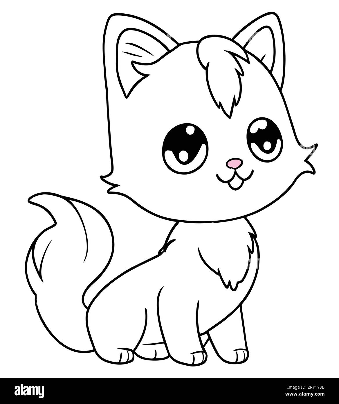 Cat And Dog Coloring Pages