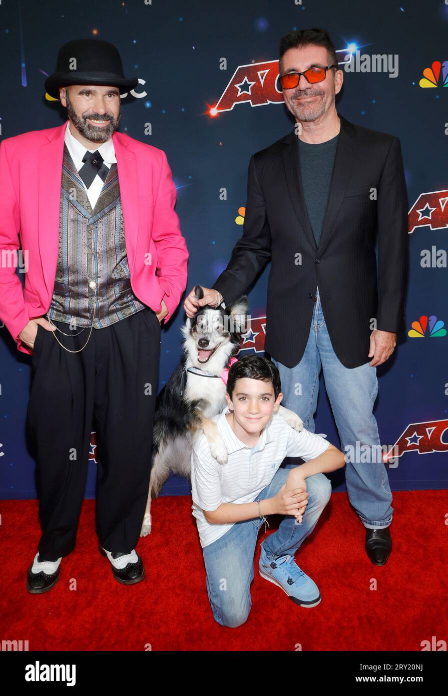 PASADENA, CA - SEPTEMBER 27: Adrian Stoica, Hurricane, Simon Cowell ...