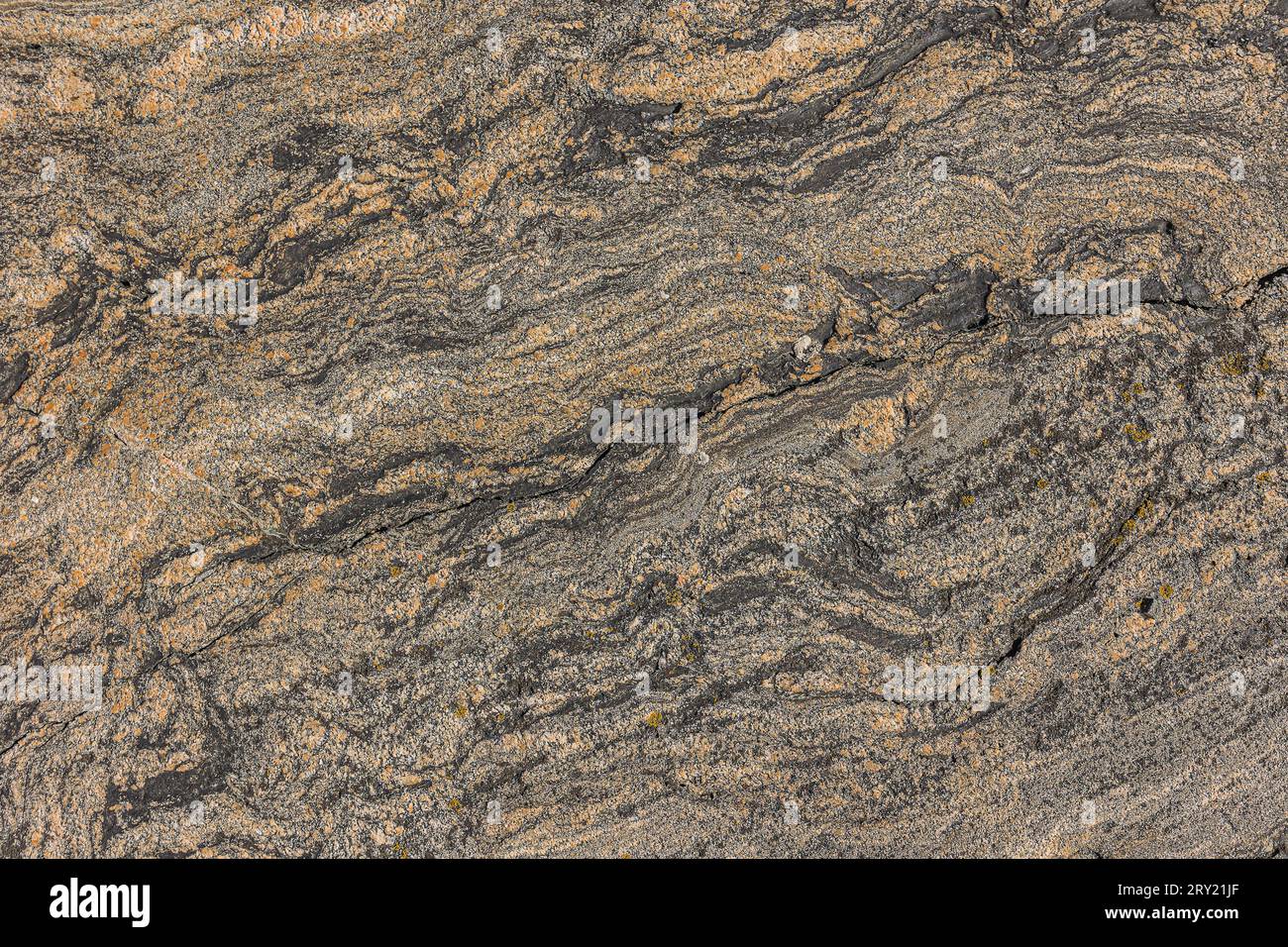Granite structure with wavy lines and small line breaks. Background pattern natural stone with ...
