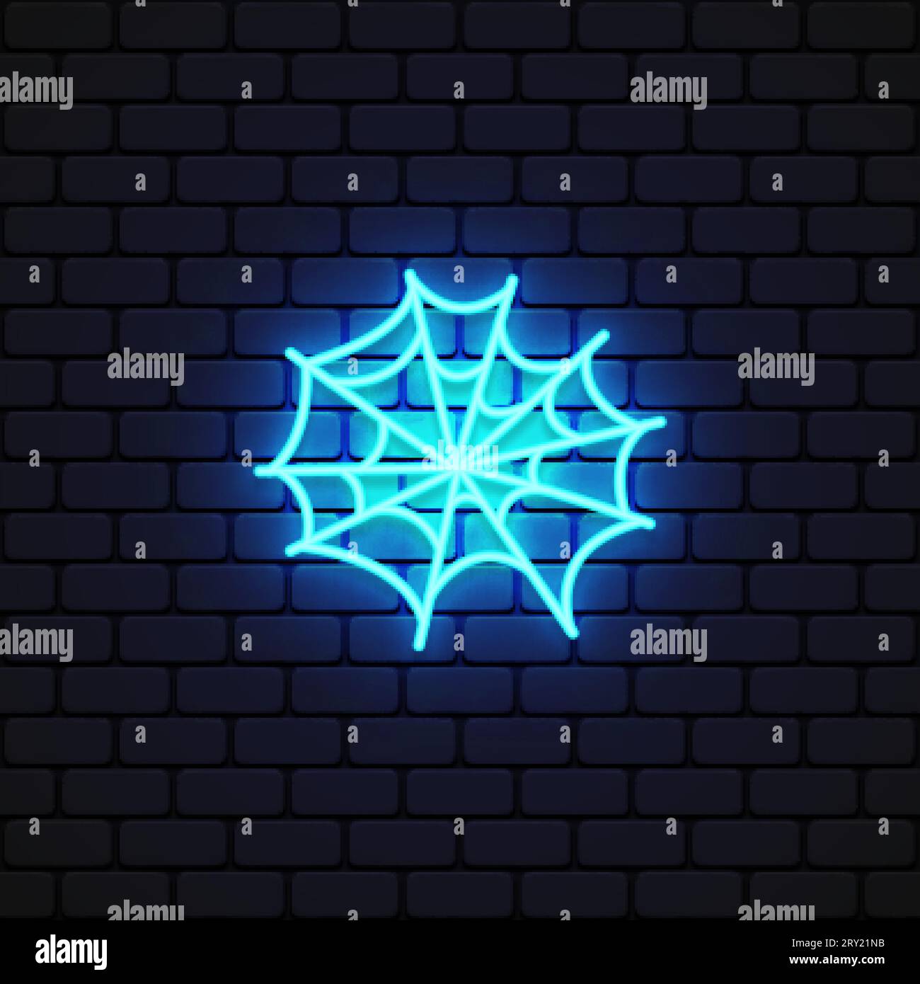 Spider web icon neon, great design for any purposes. Vector ...