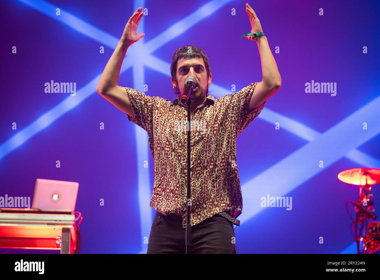 BARCELONA, ESPAÑA – SEPTIEMBRE 22. Zoo en concierto como parte de las ...