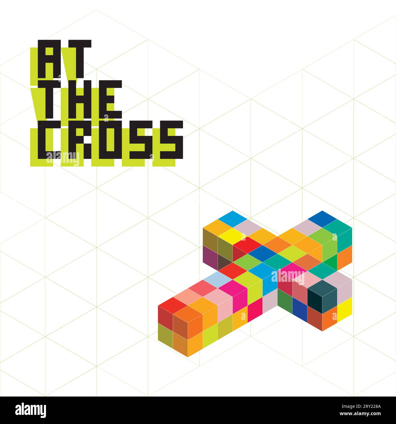 Geometry cross Stock Vector Images - Alamy