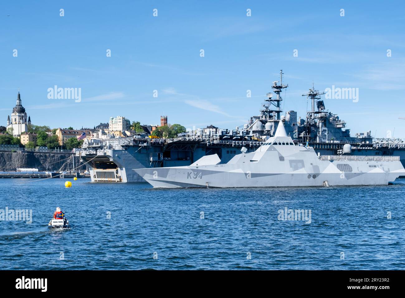 Visby class corvette hi-res stock photography and images - Alamy