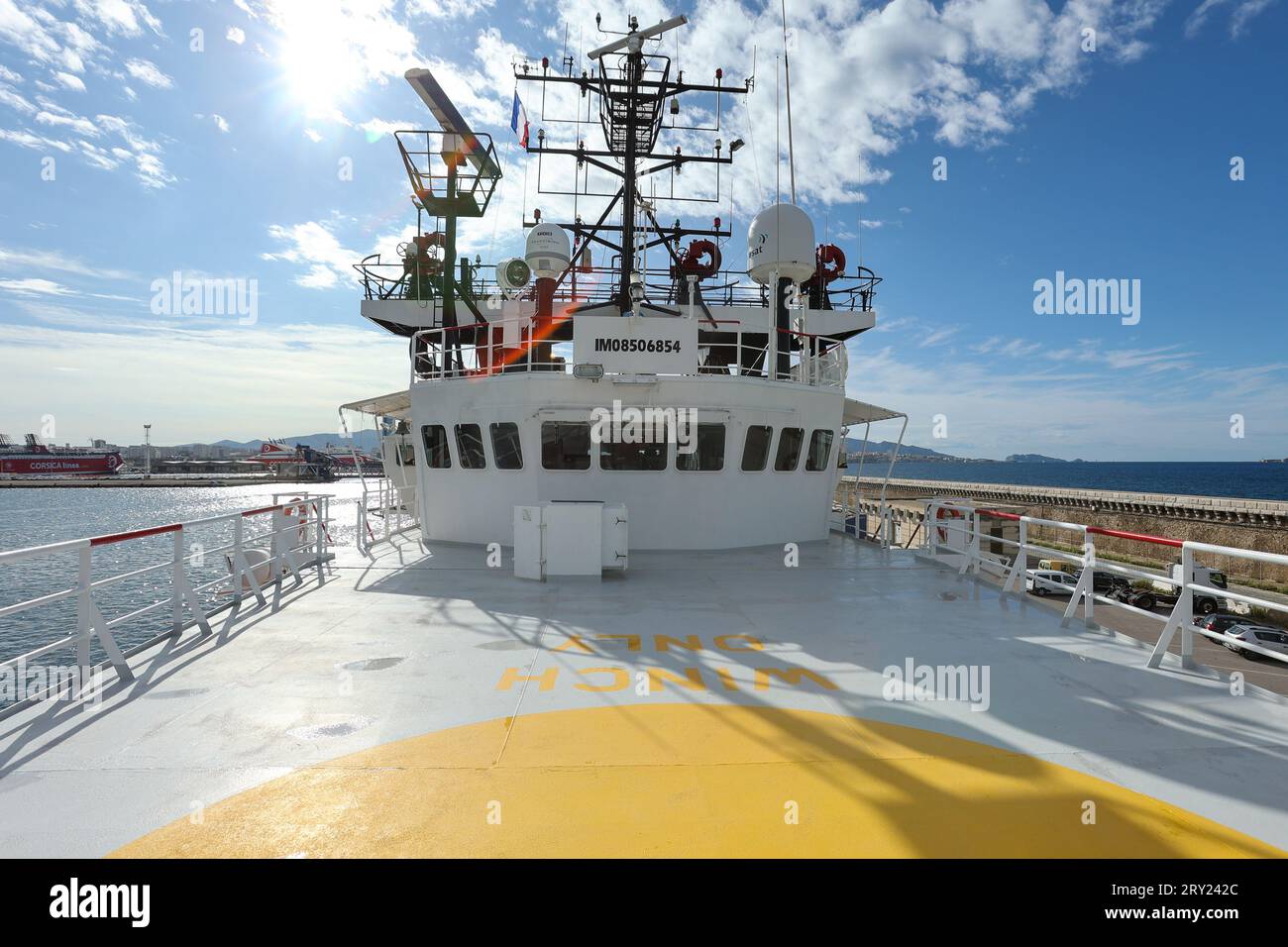 September 22, 2023, Marseille, France: A view of the humanitarian and ...