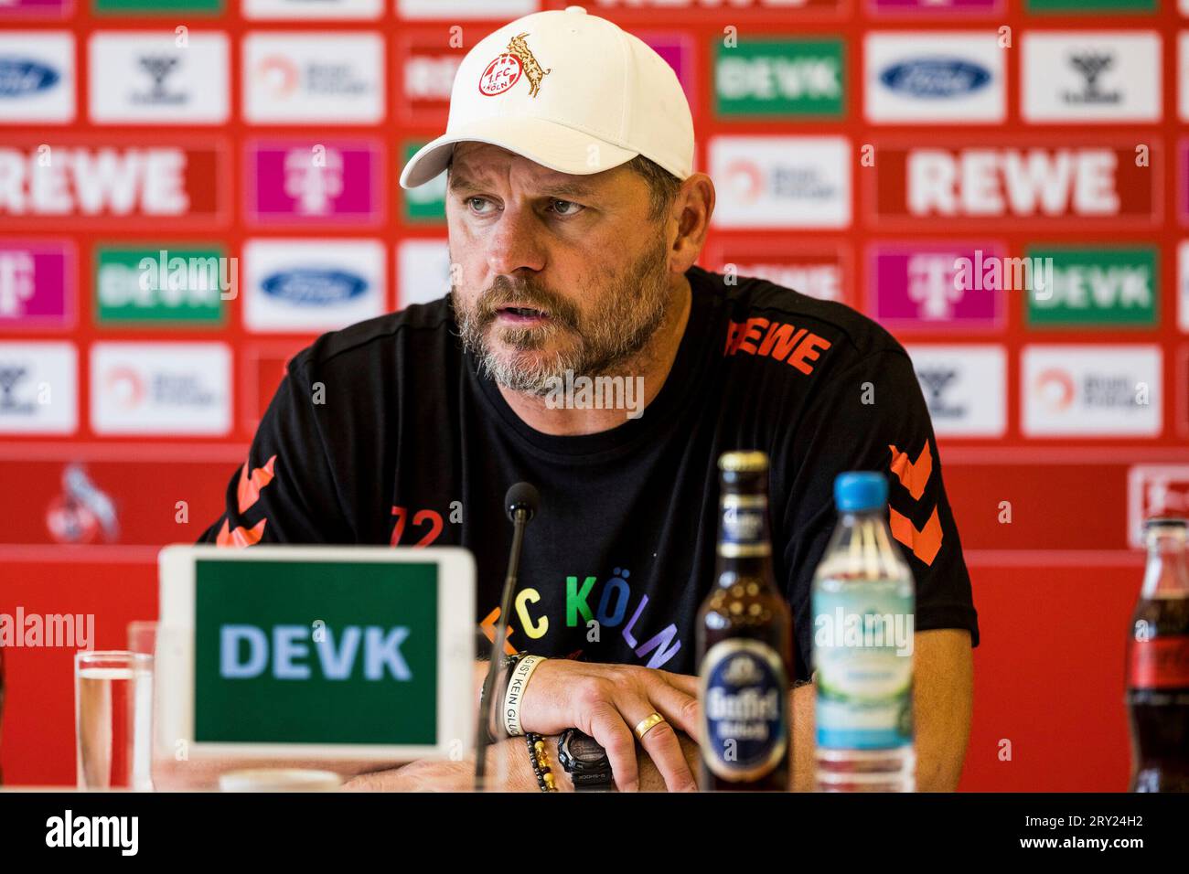 Steffen Baumgart (Trainer 1. FC Koeln) Pressekonferenz 1. FC Koeln ...