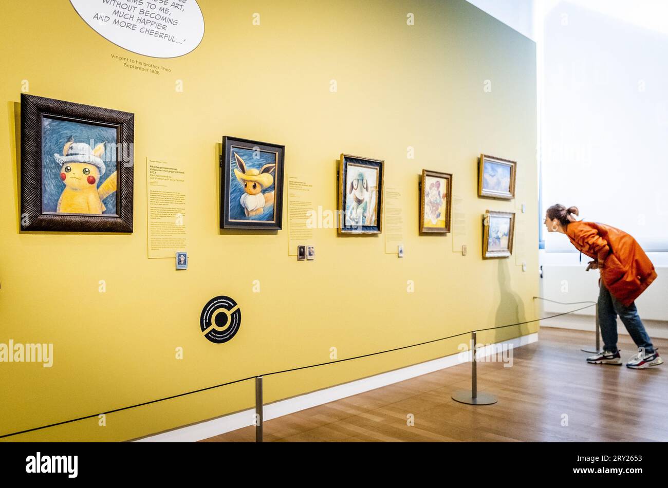 AMSTERDAM - Paintings in the Van Gogh Museum by artists who were ...