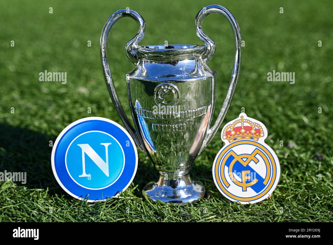 Ssc napoli and champions league logo hi-res stock photography and ...