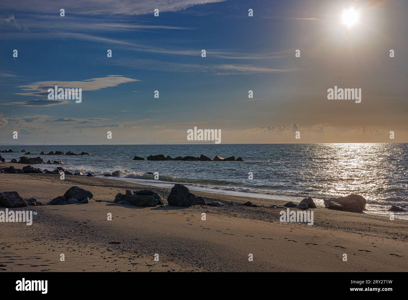Beach in Spadafora, north-eastern Sicily, Italy Stock Photo - Alamy