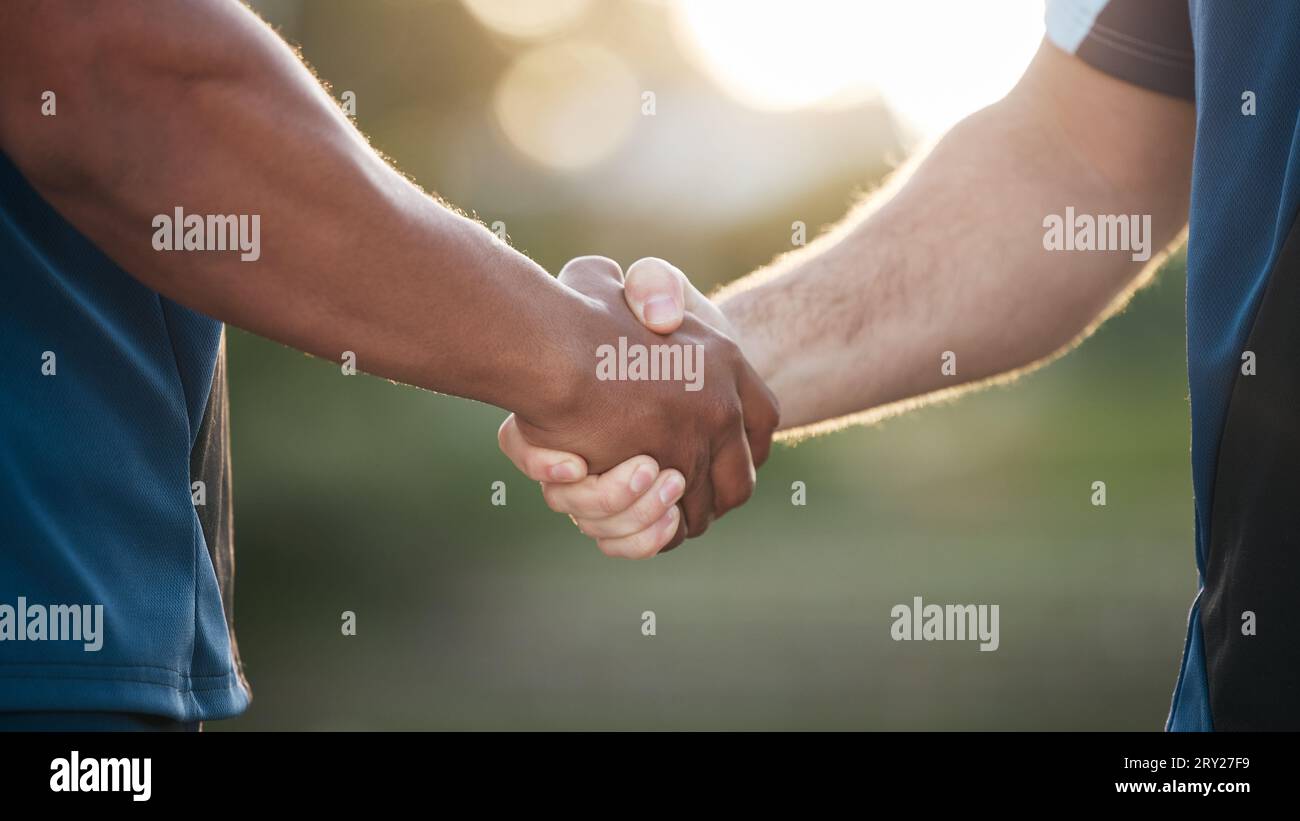 Handshake, partnership and trust, support and teamwork with ...