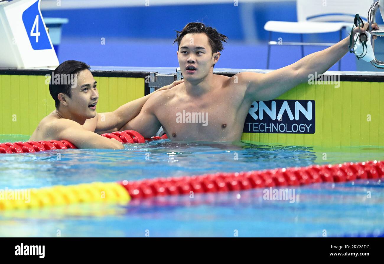 Hangzhou, China's Zhejiang Province. 28th Sep, 2023. Baek Inchul of ...