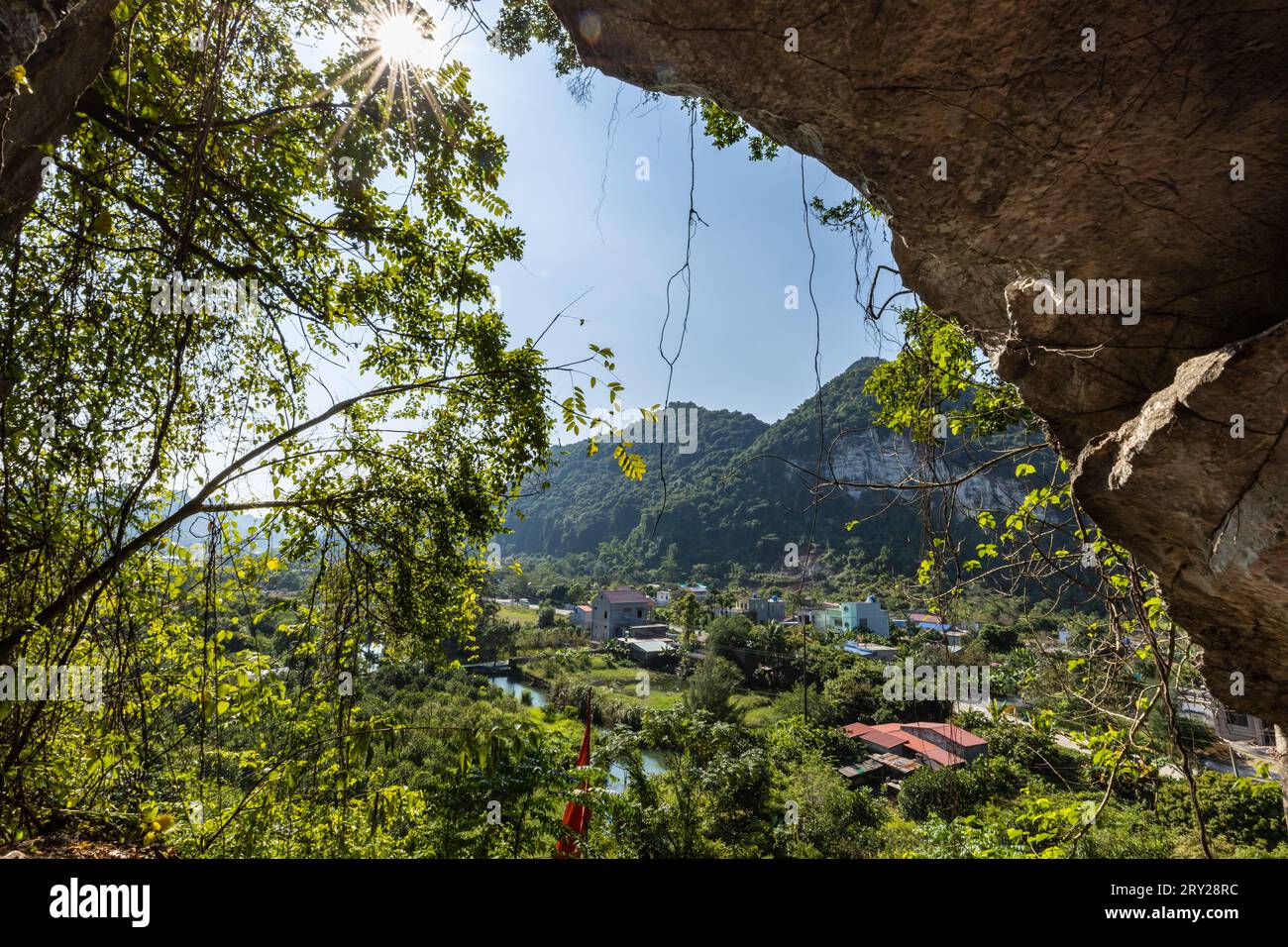 The hospital cave of Cat Pa island in Vietnam Stock Photo - Alamy