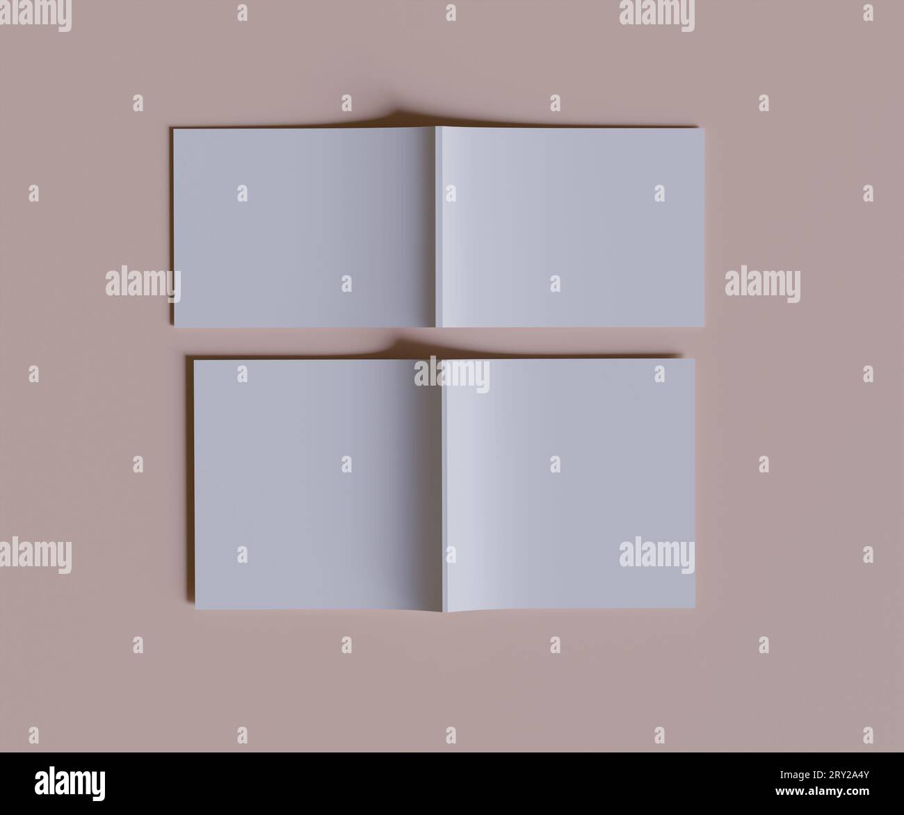 Magazine Square white color and realistic texture modelling and ...