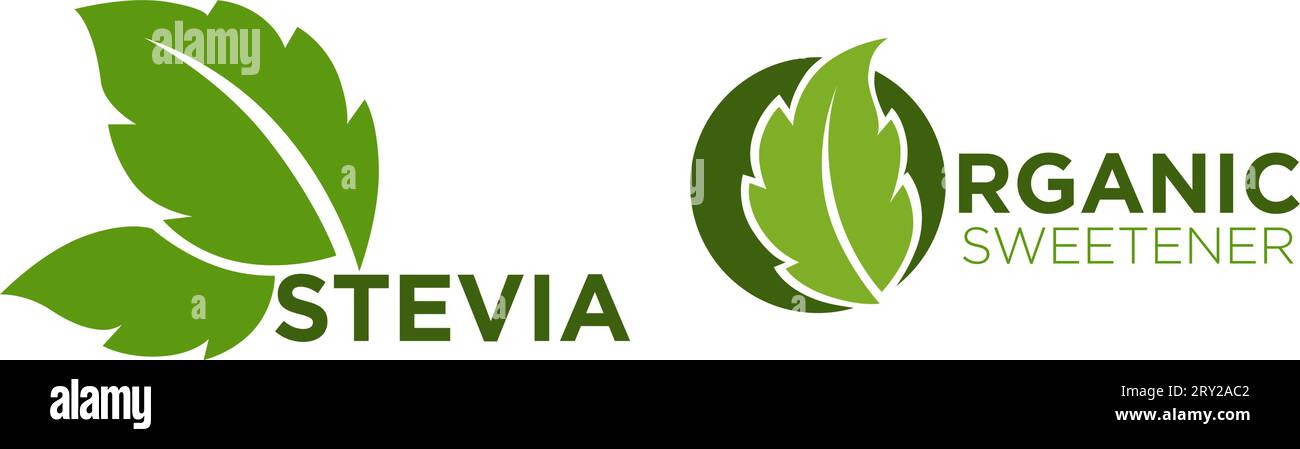 Stevia organic product leaf hi-res stock photography and images - Alamy