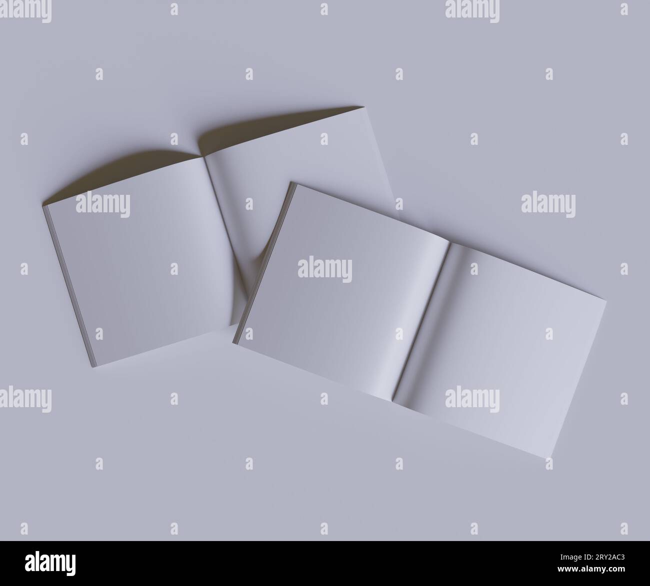 Magazine Square white color and realistic texture modelling and ...