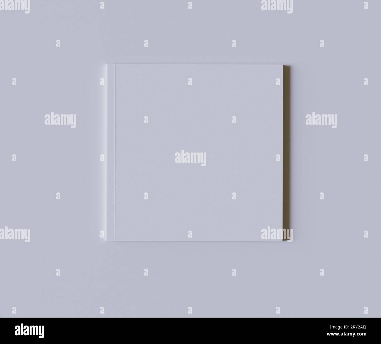 Magazine Square white color and realistic texture modelling and ...