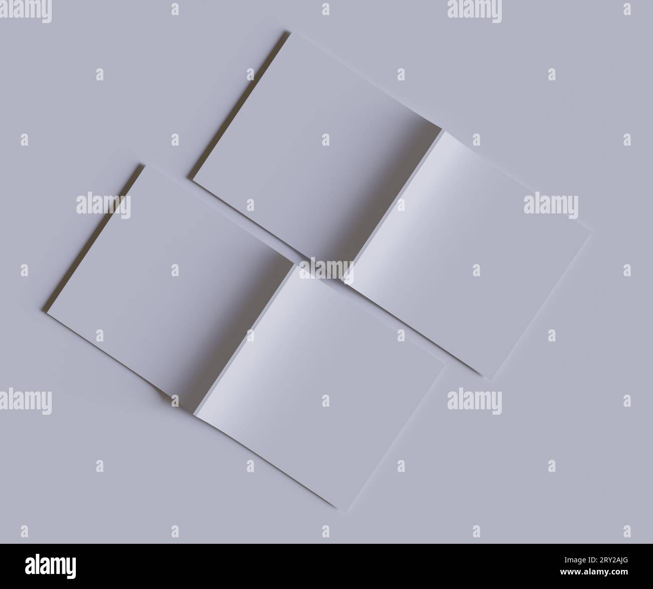 Magazine Square white color and realistic texture modelling and ...