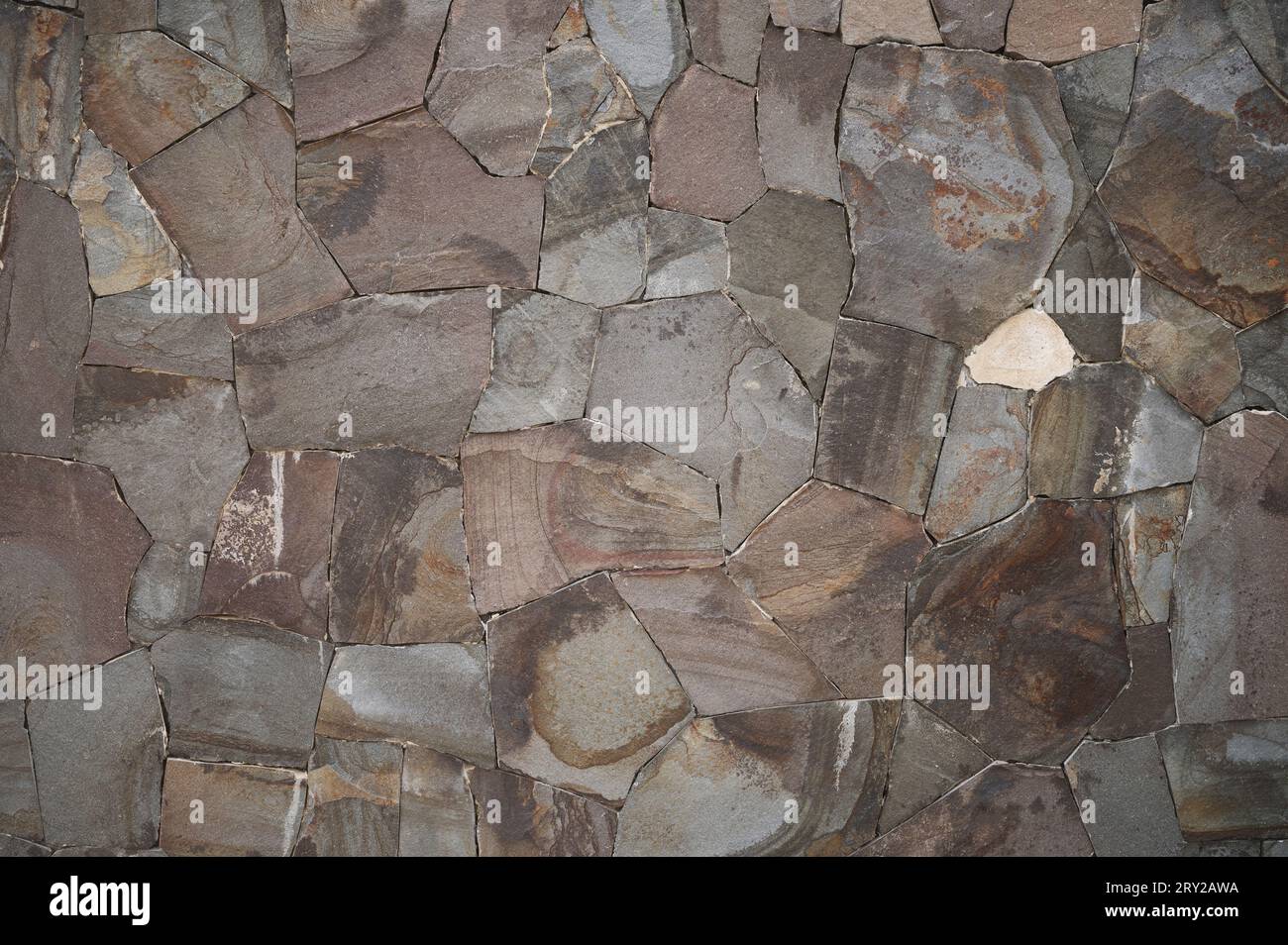 Rough damaged style stone wall background. Pattern of scratched cement ...