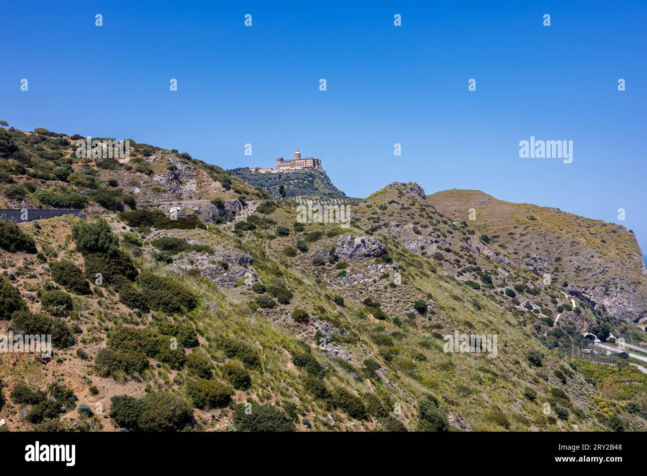 The ancient monumental city of Tindari on the island of Sicily, Italy ...
