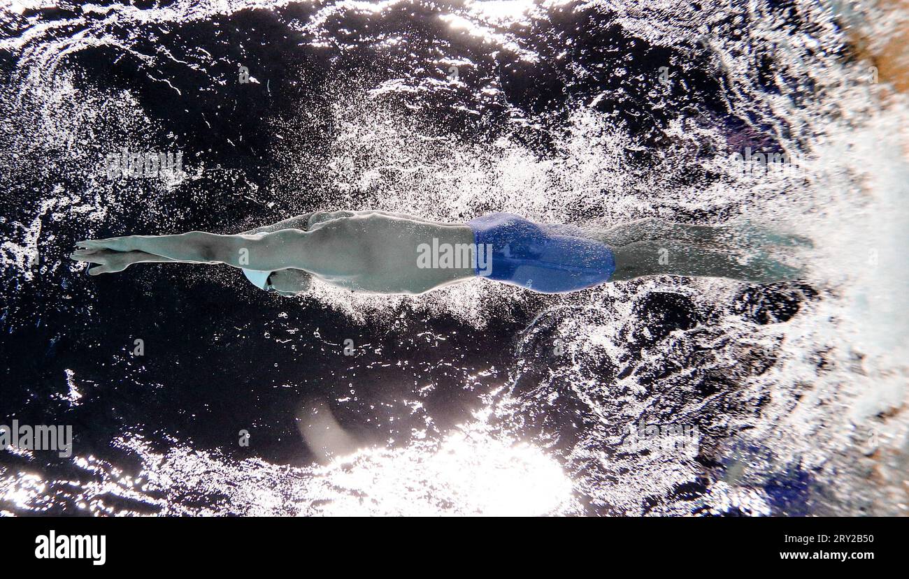 Hangzhou, China's Zhejiang Province. 28th Sep, 2023. Fei Liwei of China ...