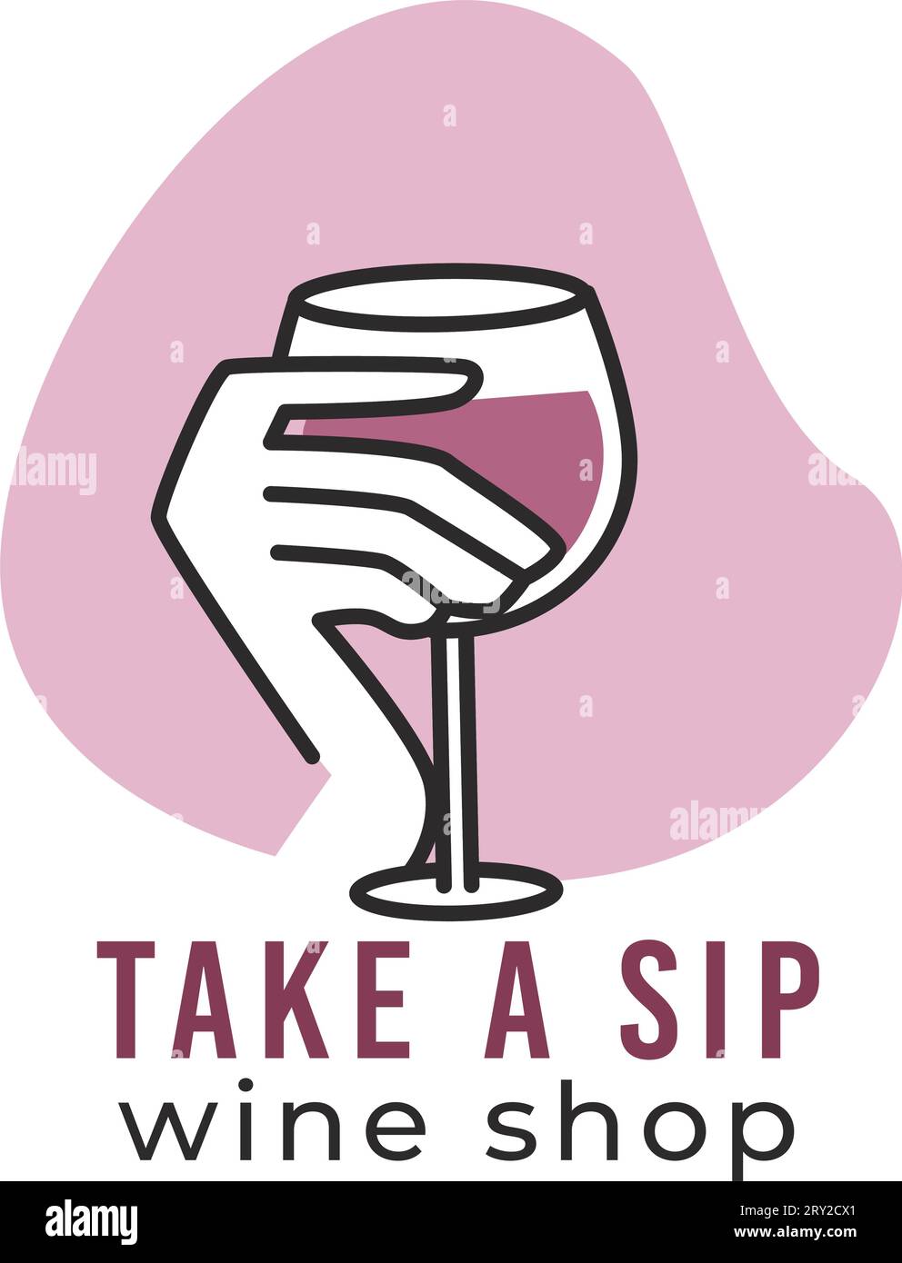 France organic wine cellar Stock Vector Images - Alamy