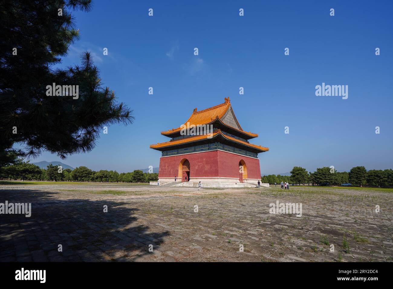 Zunhua City, China - May 1, 2023: The architectural landscape of the ...