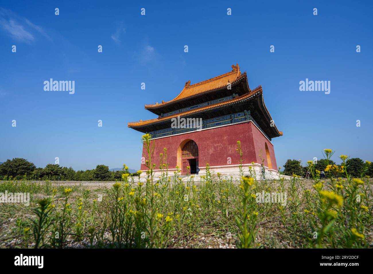 Zunhua City, China - May 1, 2023: The architectural landscape of the ...