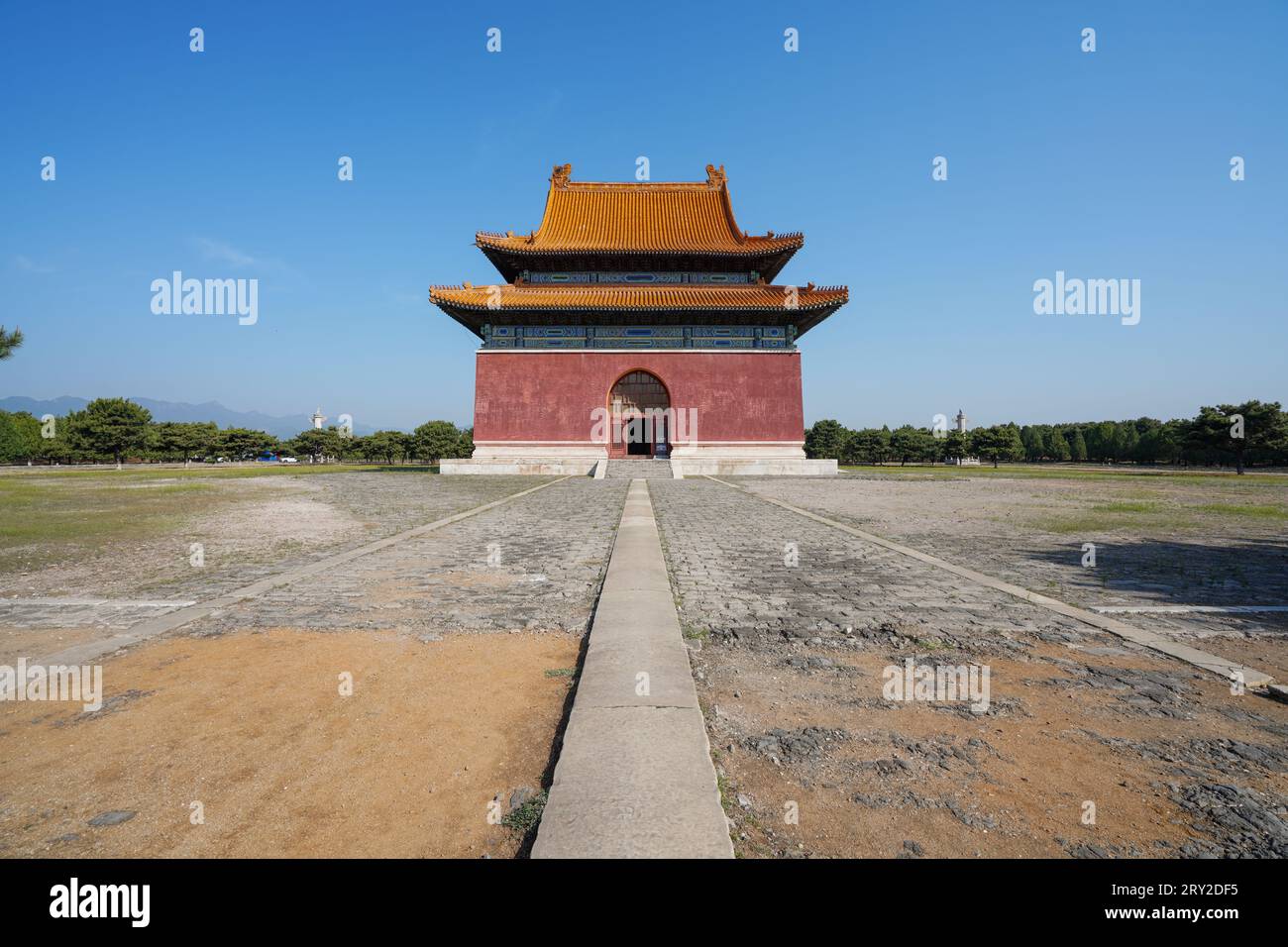 Zunhua City, China - May 1, 2023: The architectural landscape of the ...