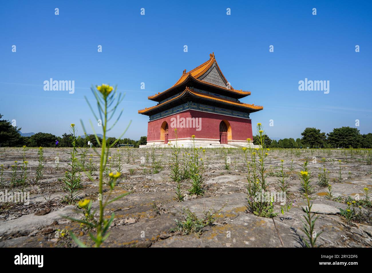 Zunhua City, China - May 1, 2023: The architectural landscape of the ...