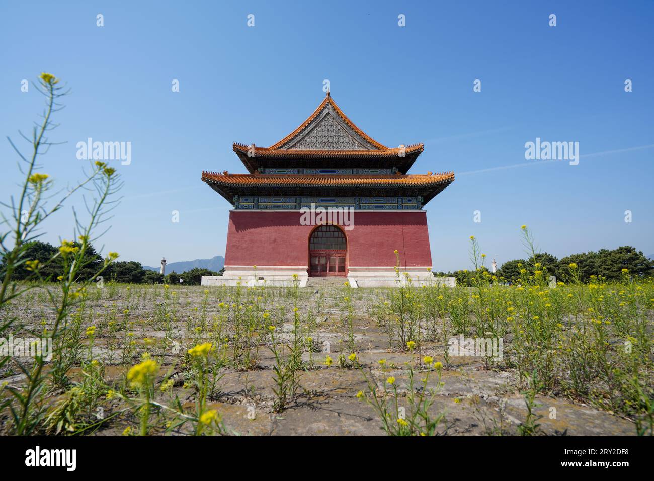 Zunhua City, China - May 1, 2023: The architectural landscape of the ...