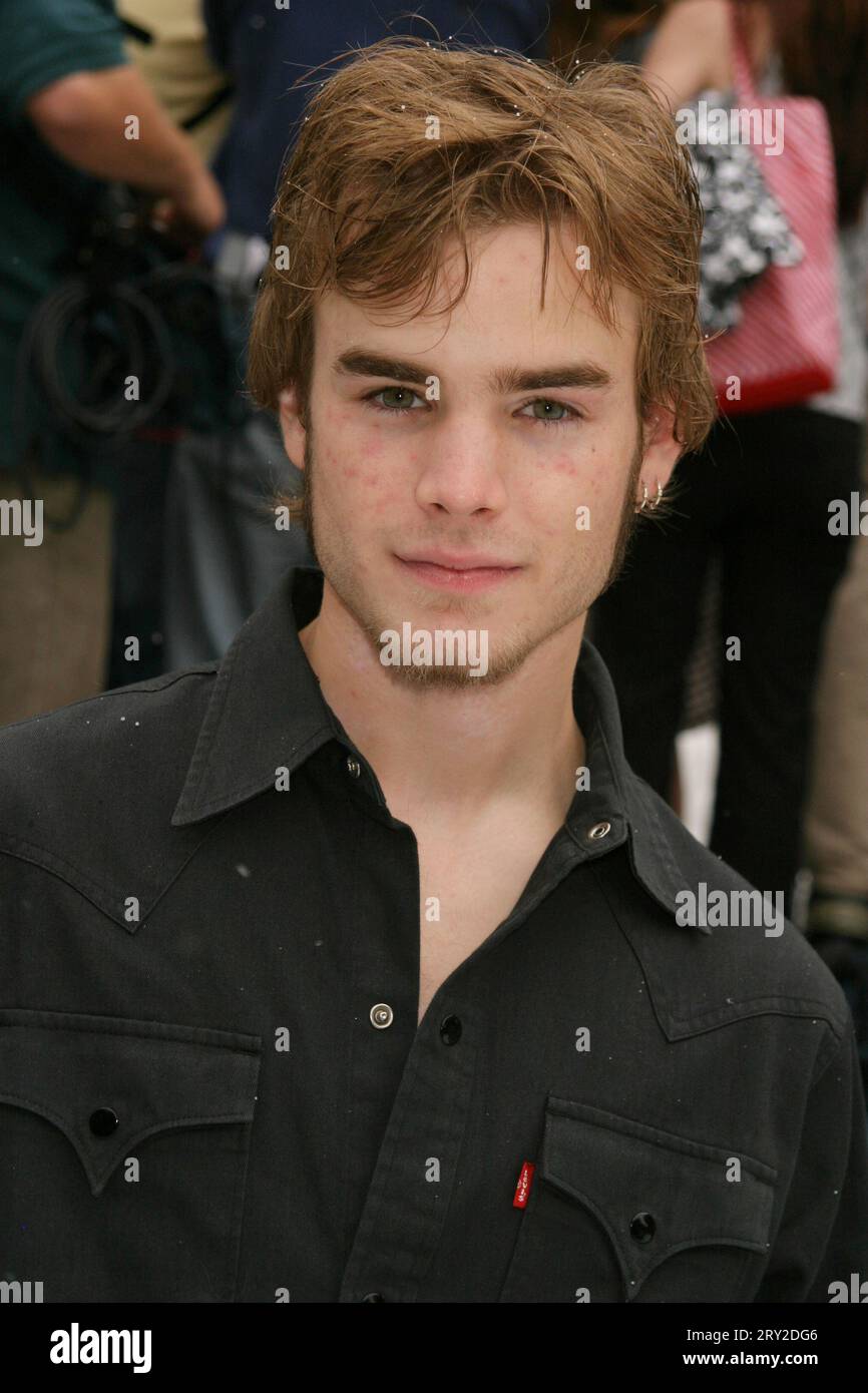 David Gallagher arriving at the premiere of "The Day After Tomorrow" at ...