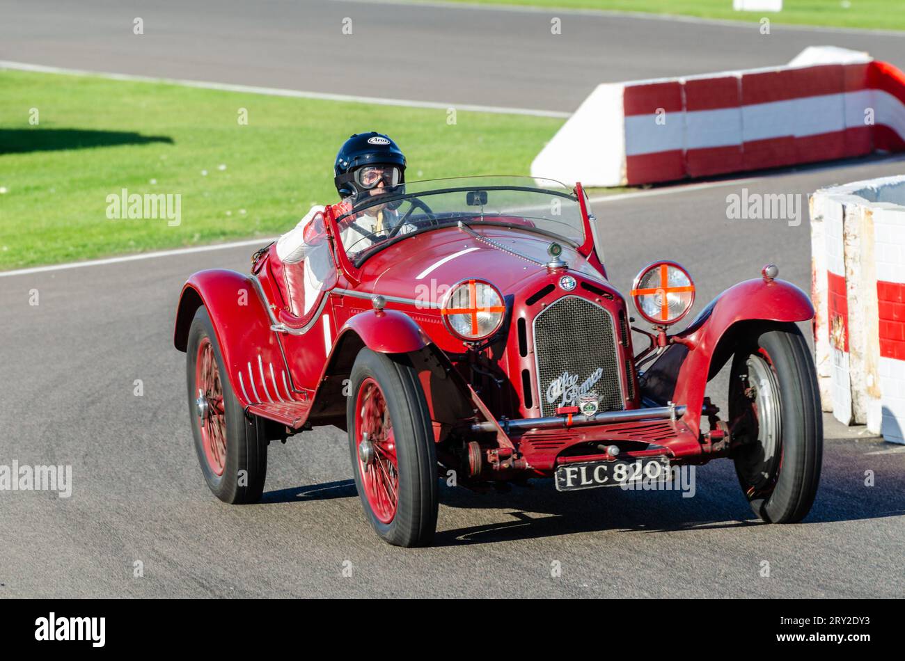 A 1931 Alfa Romeo 8C 2300 MM owned by Alain de Cadenet and driven by ...
