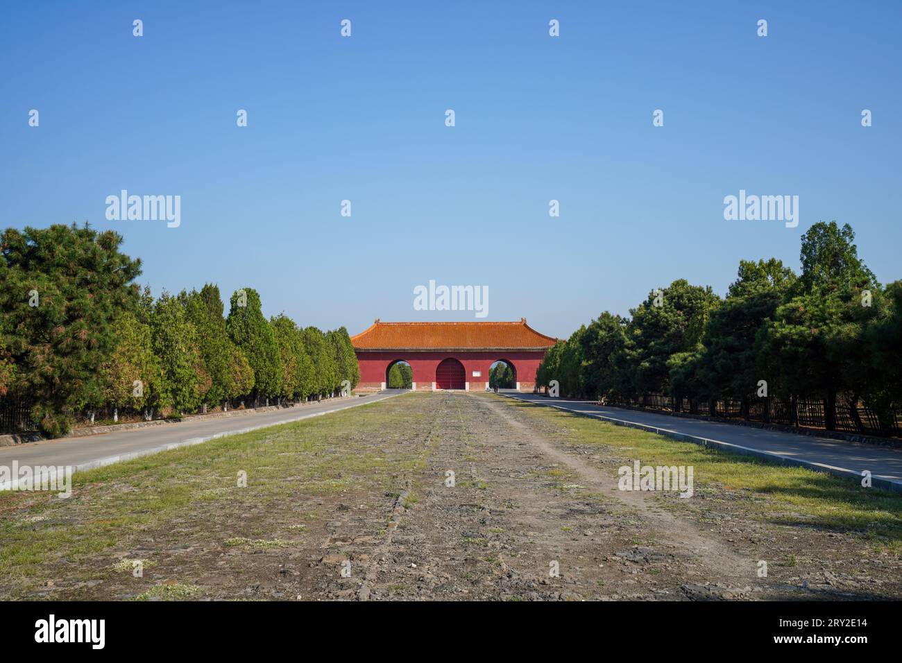 Zunhua City, China - May 1, 2023: The architectural landscape of ...