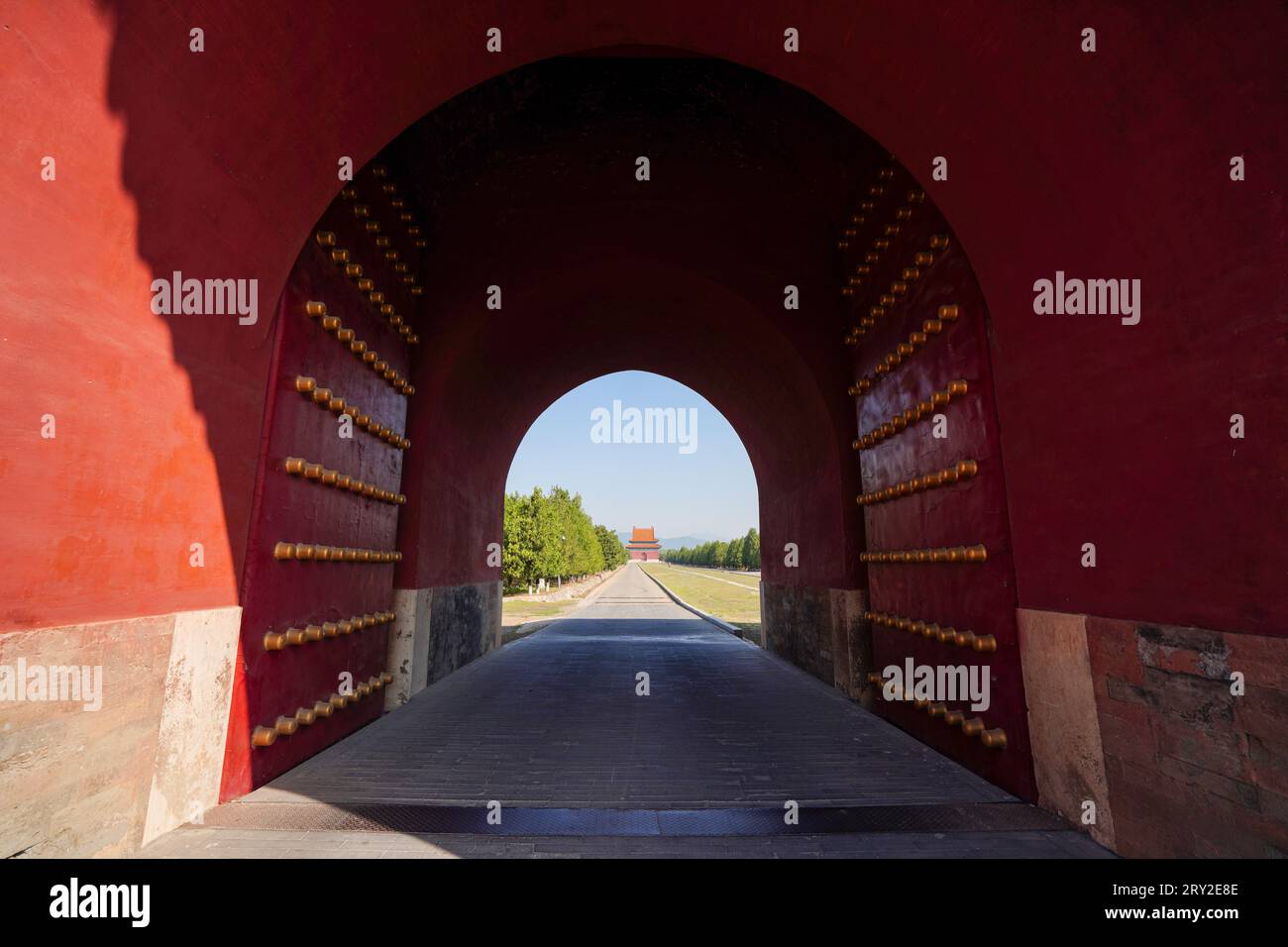 Zunhua City, China - May 1, 2023: The architectural landscape of ...